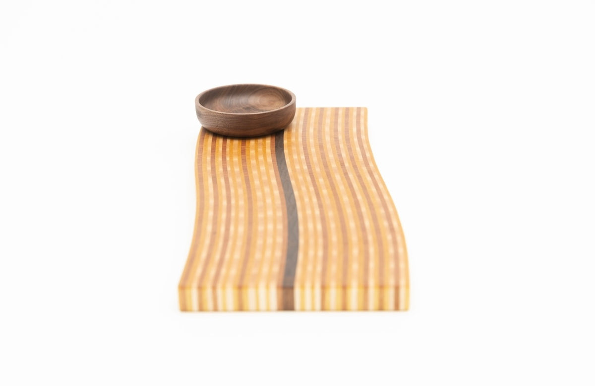 Bacon Board and Walnut Bowl – Upstate Fine Woodworking